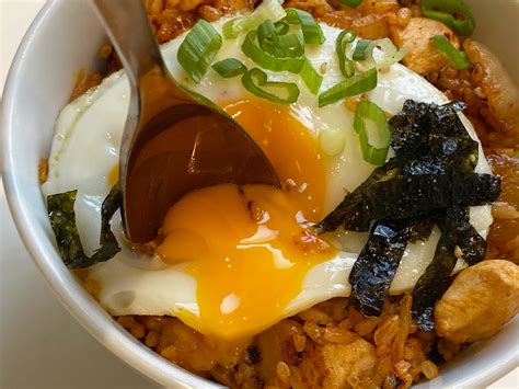 Chicken Kimchi Fried Rice Yum Around The World