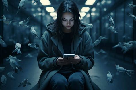 Premium Photo A Social Isolation And Loneliness In The Digital Age