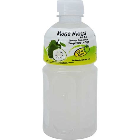 Jual MOGU MOGU Nata De Coco Sirsak 320 Ml Shopee Indonesia