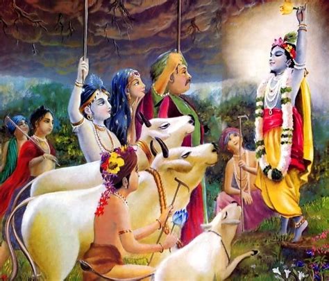 শ্রীকৃষ্ণ কেন গোবর্ধন পর্বত ধারণ করেছিলেন