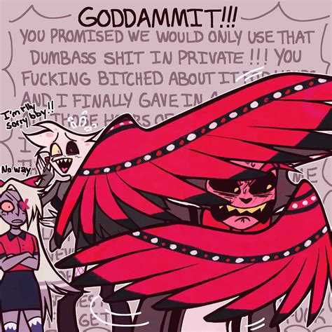 Cl0wnc00ties Husk X Angel Hazbin Hotel Comics Hazbin Hotel