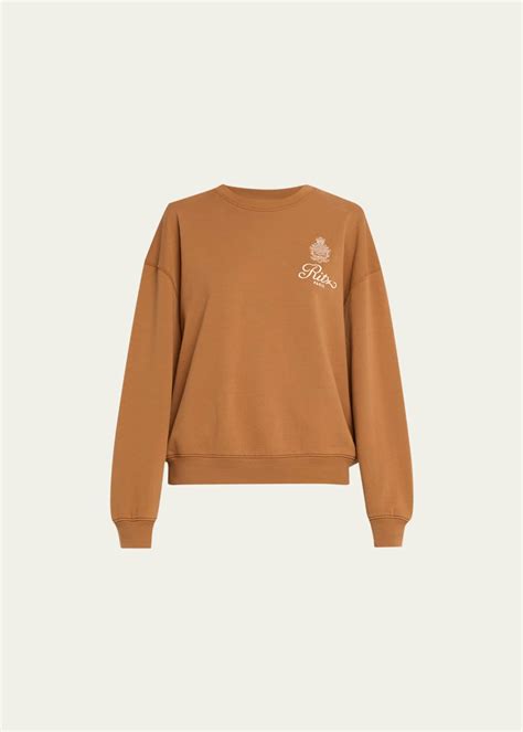 Frame X Ritz Paris Frame X Ritz Paris Breakfast In Bed Crewneck