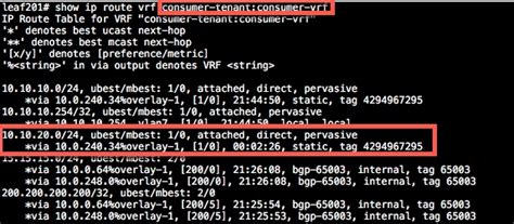 Aci Inter Vrf Tenant Route Leaking Configuration Example Cisco Community