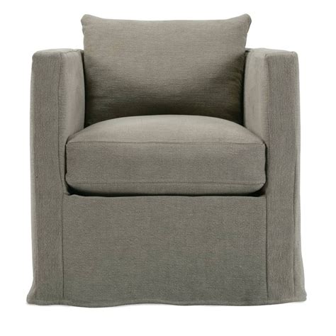 Rothko Slipcovered Swivel Chair Rowe Furniture