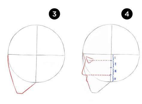 HOW TO DRAW A MAN S FACE STEP BY STEP GUIDES OF DRAWING PORTRAIT FROM THE FRONT SIDE AND A