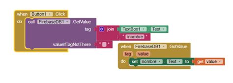 App Inventor Con Firebase Guardar Y Recuperar Datos Yo Androide