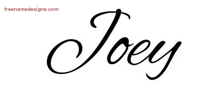 Cursive Name Tattoo Designs Joey Download Free Free Name Designs