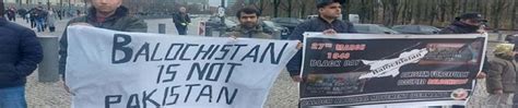 Baloch National Movement Holds Protest Against Pak Atrocities Indian