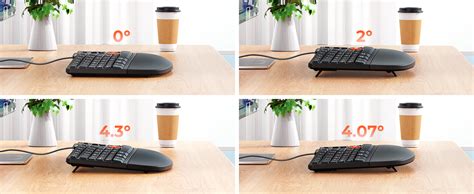 Meetion Ergonomic Keyboard And Mouse Wired Ergo Computer Split Keyboard With