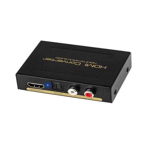 Hdmi Audio Extractor Converter Splitter Hdmi To Hdmi Spdif Rca Stereo