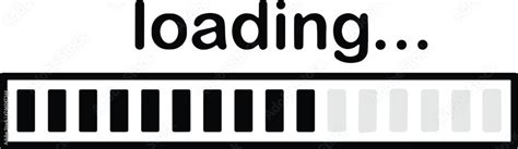 Loading Status Bar Load Indicator Download Progress And Line Upload