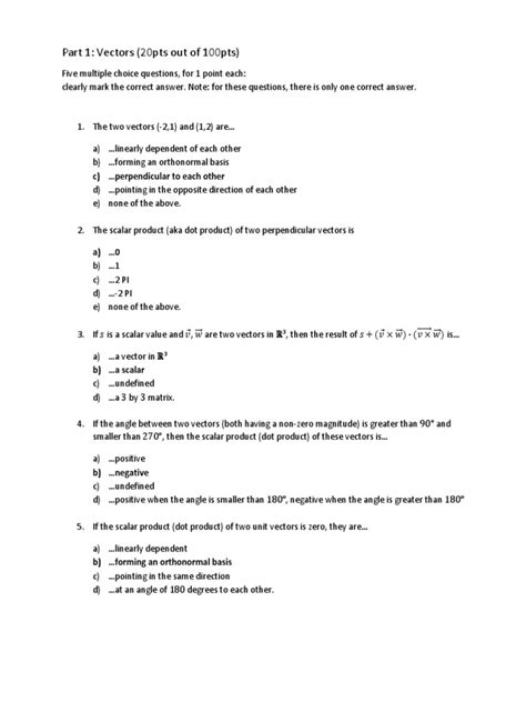 Midterm Exam With Notes Pdf Texture Mapping Matrix Mathematics