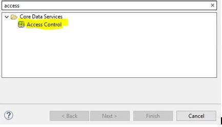 How To Make Access Control In ABAP CDS SAP Community