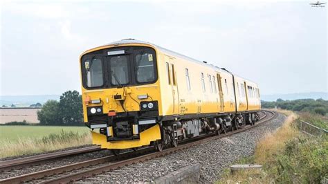 Class 150 950 001 In Network Rail For Digital Railway Network Rail