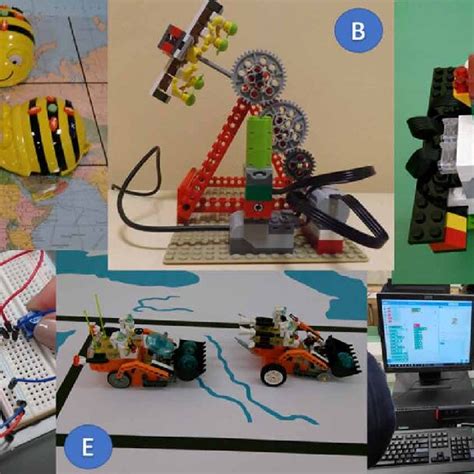 Photos From Activities In The Classroom With Educational Robotics