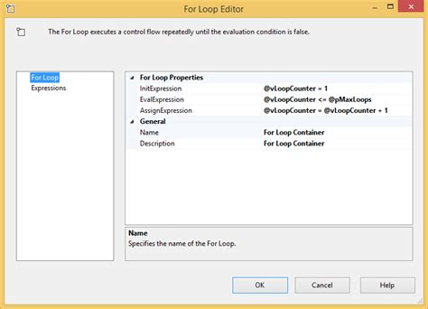 Get Started With The For Loop Container In Ssis Tim Mitchell