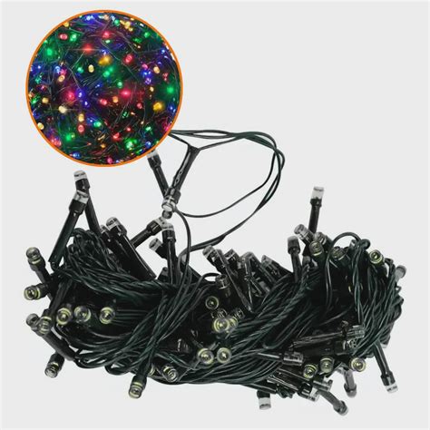 Pisca Pisca de Natal Cordão de Luz Led Colorido 100 lâmpadas 220V