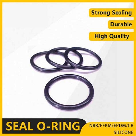 High Temperature Chemical Resistant Ffkm O Ring Rubber For Electrolyzer China Sealing And