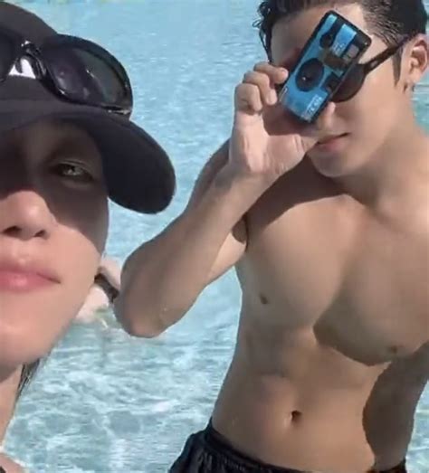 Sean Resting On Twitter So What We Got In The Video Minghao Posted Are Topless Gyu