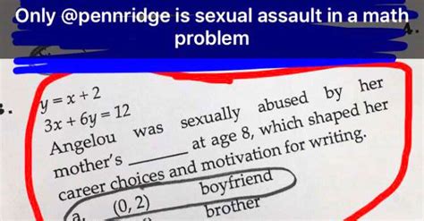 High School Gives Students Math Problem About Sexual Assault