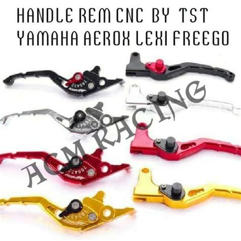 Promo Handle Rem Cnc Yamaha Aerox Lexi Freego Model Lock Parkir By