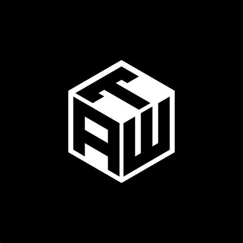 Awt Letter Logo Design In Illustration Vector Logo Calligraphy