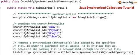 Comparing Java Concurrent Collections With Traditional Synchronization
