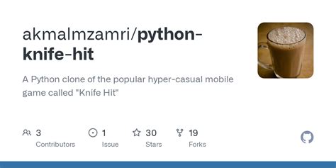 GitHub Akmalmzamri Python Knife Hit A Python Clone Of The Popular Hyper Casual Mobile Game