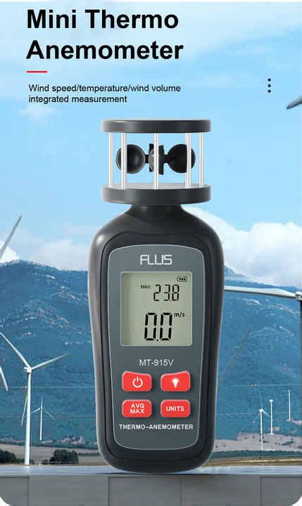 Wind Sensor Anemometer Digital Anemometer Instrument To Measure Wind