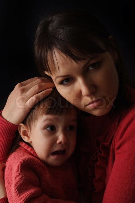 Sad Crying Mom