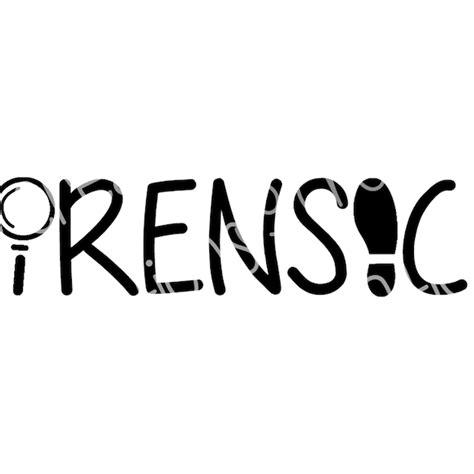Forensic Science Svg Etsy