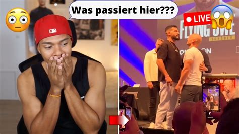 Reaktion Auf Den Face Off Zwischen Ediz And Flying Uwe😳👀😱 Youtube