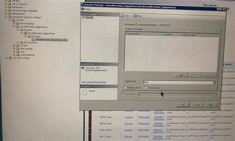 Sql Server Community Thailand สอบถามครับ ผม Deploy Ssis ขึ้นไป บน Ssms แล้วลอง Run Excecute