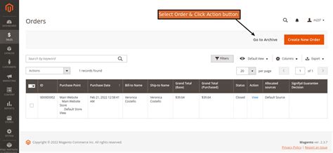 Magento 2 Order Archive Extension Archive Orders For Magento 2