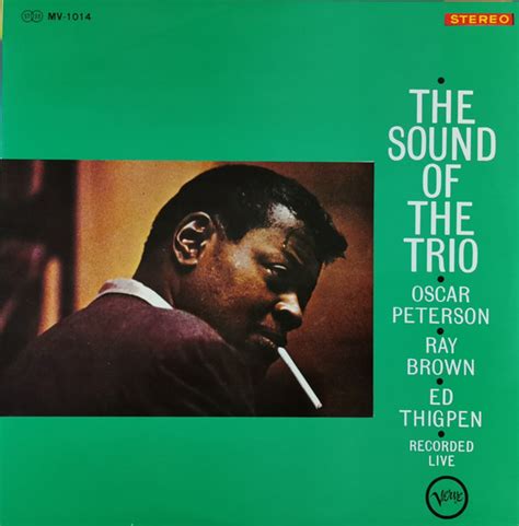 Oscar Peterson Ray Brown Ed Thigpen The Sound Of The Trio Vinyl
