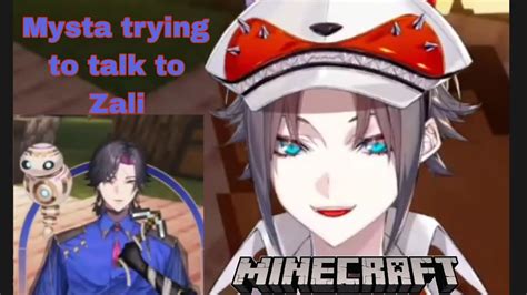 Mysta Trying To Communicate With Vezalius In Minecraft Mysta Rias