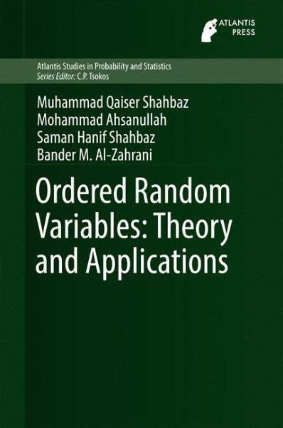 ordered random variables theory and applications von muhammad qaiser
