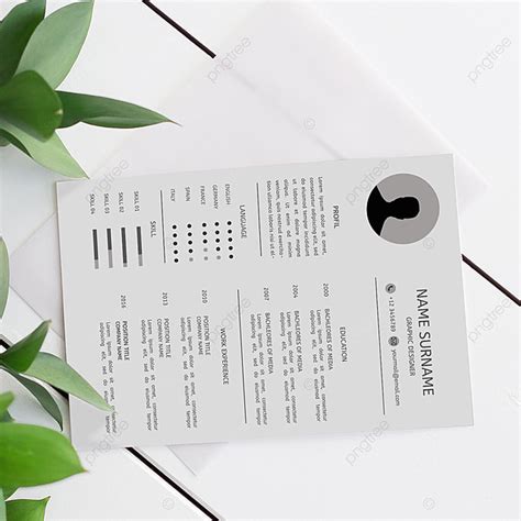 Paper A4 Mock Up Template For Free Download On Pngtree