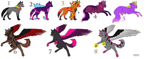 Wolf Oc Adopt Closed By Meghanmillie On Deviantart