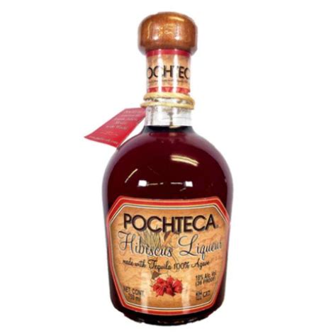 Pochteca Tequila Hibiscus Liqueur 750ml Liquor Freight