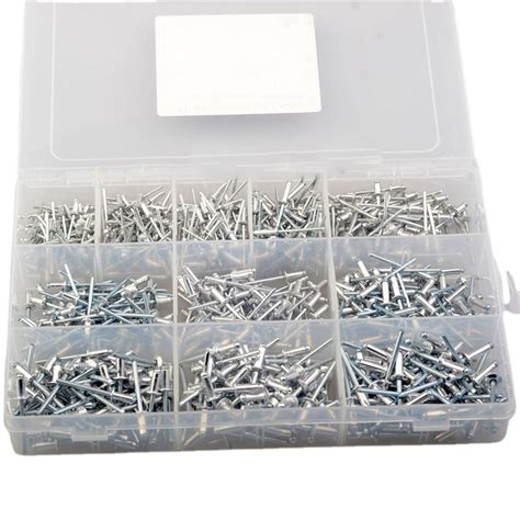 Betor 660pcs Rivet Set 11 Sizes Of Aluminum Blind Rivets Assorted Blind