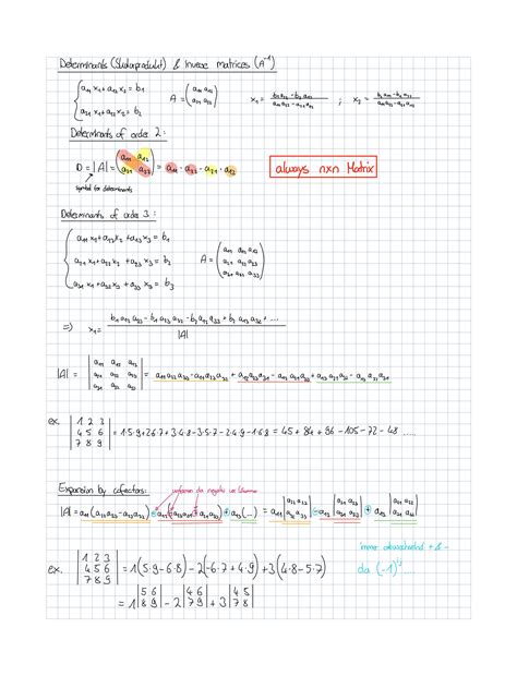 Solution How To Calculate The Determinant Of A Matrix Studypool