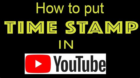 How To Leave Timestamp In Youtube Comment Section Share Video From Certain Time Time Stamp