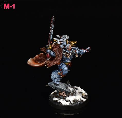 Warhammer 40k Space Wolves Ragnar Blackmane M1 Painted EBay
