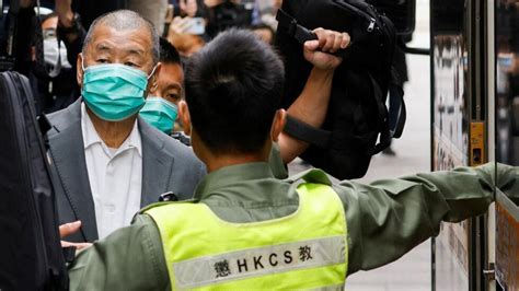 Hong Kong Jails Pro Democracy Media Mogul Jimmy Lai For Fraud