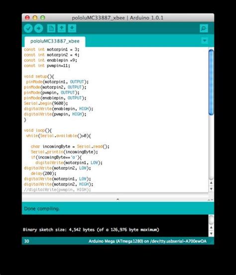 Use Xbees Series 2 To Control A Motor Coding Arduino Series