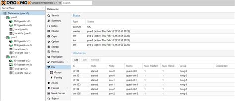 Howto Setup A 3 Node Proxmox Ve 71 Cluster And Configure It For High