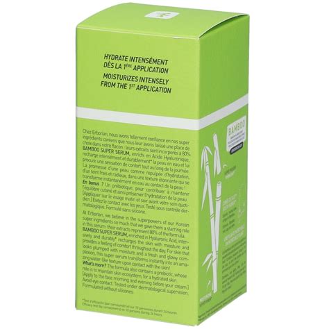 Erborian Bamboo Super Serum 30 Ml Shop Apotheke