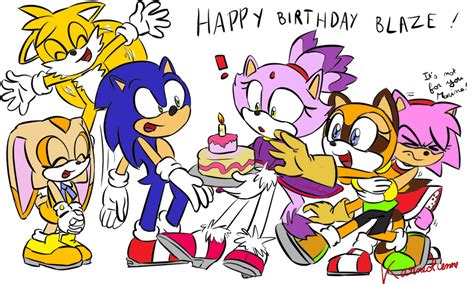 Happy Birthday Blaze By Karneolienne On Deviantart