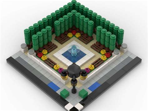 Lego Moc Modular Park 4 By Meregt Rebrickable Build With Lego